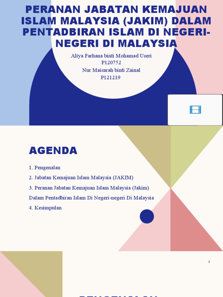 Peranan Jabatan Kemajuan Islam Malaysia (Jakim) Dalam Pentadbiran Islam ...