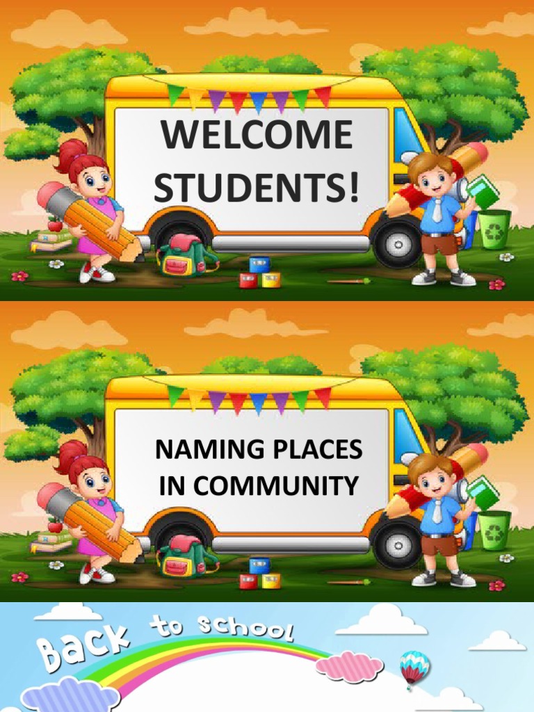3RD Quarter Week 1 - Naming Places in Community | PDF
