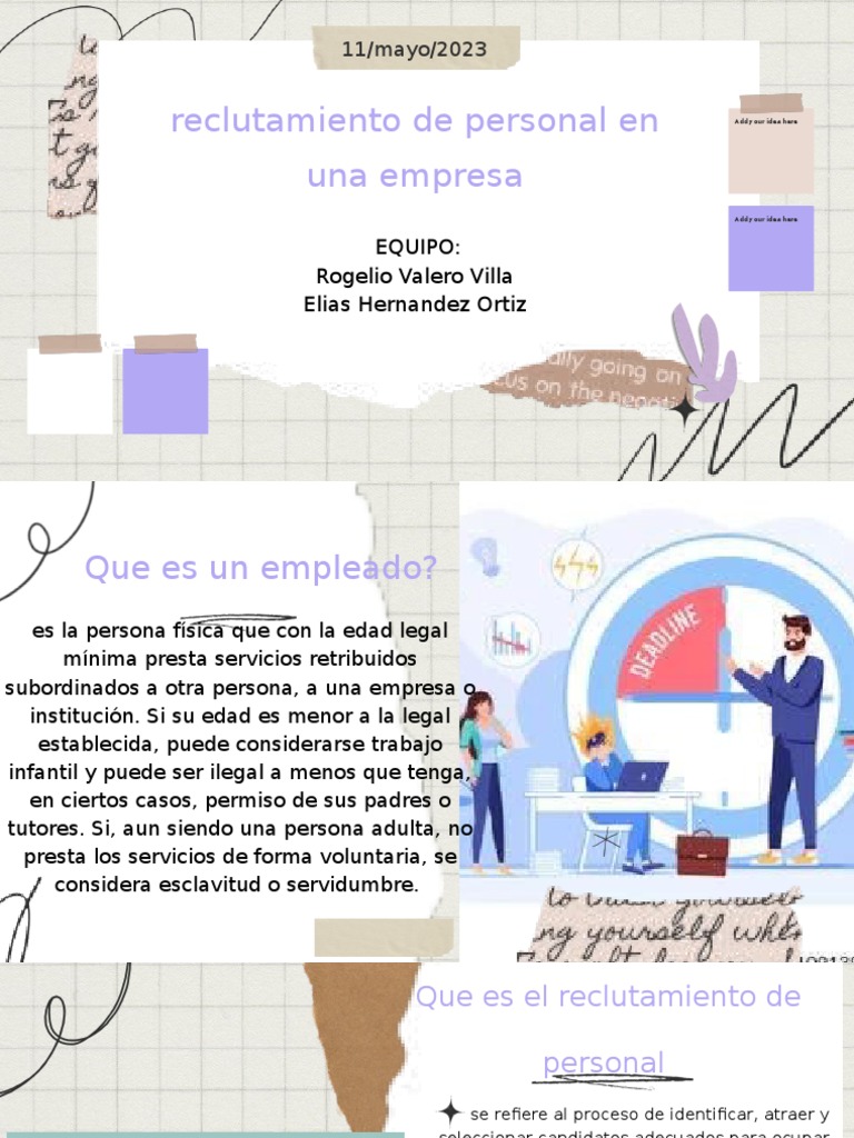 Reclutamiento | PDF | Reclutamiento | Business