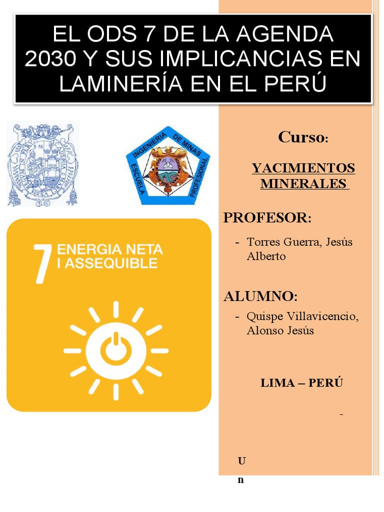 Trabajo Yacimiento | PDF | Sustentabilidad | Minería