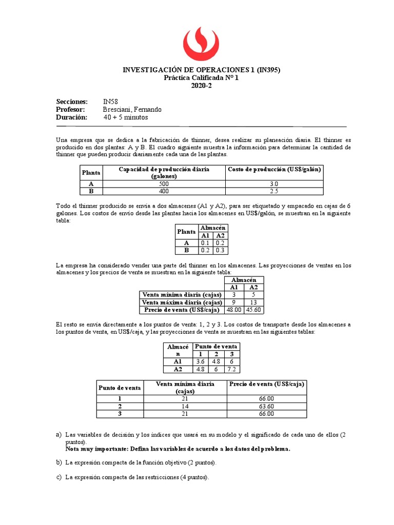 In395 PC1 2020-2 In58 | PDF