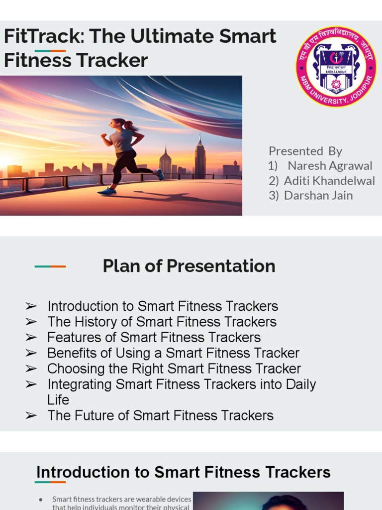Smart Fitness Presentation | PDF | Computing | Information Science