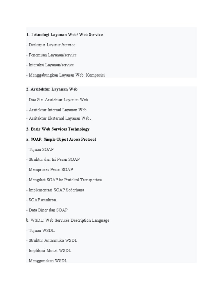 Tugas WEb Service | PDF