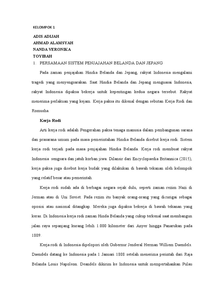 Penjajahan 8 | PDF | Sejarah