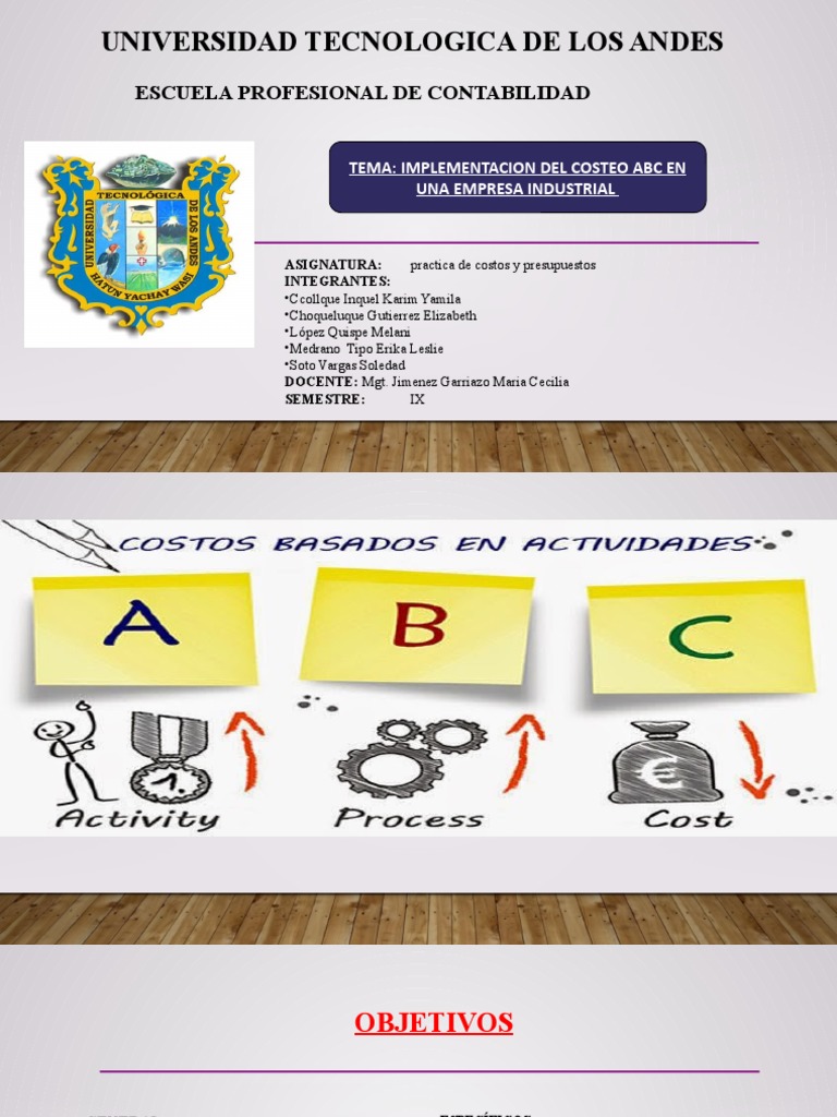 Implementacion Costos Abc | PDF | Cadena de valor | Costo