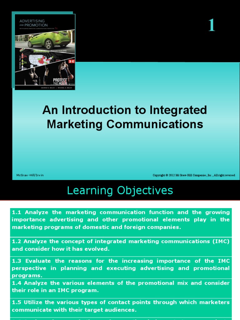 Topic 1 - An Introduction To Integrated Marketing Communication | PDF ...