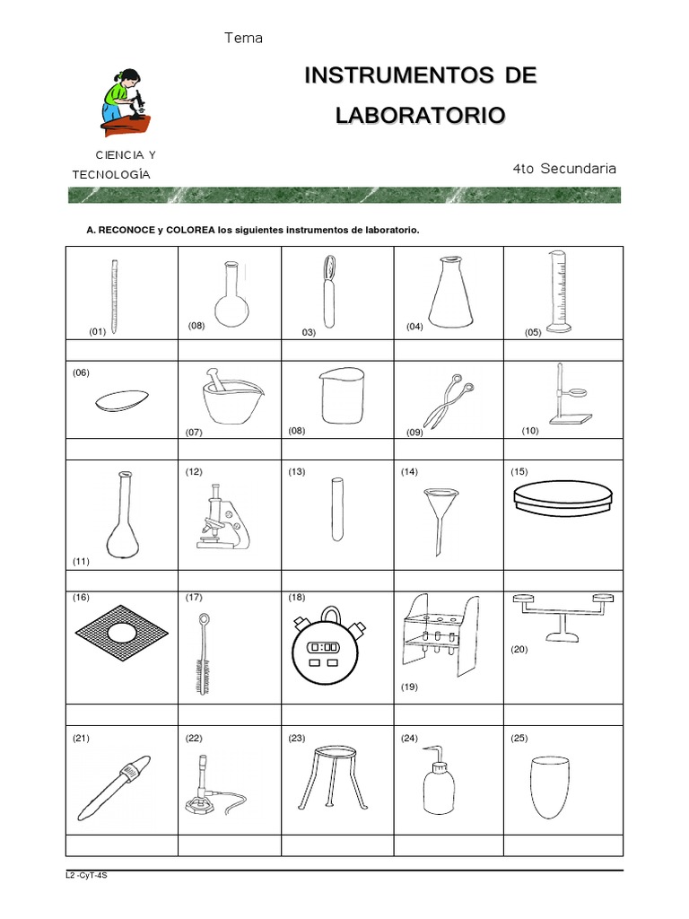 Instrumentos de Laboratorio | PDF