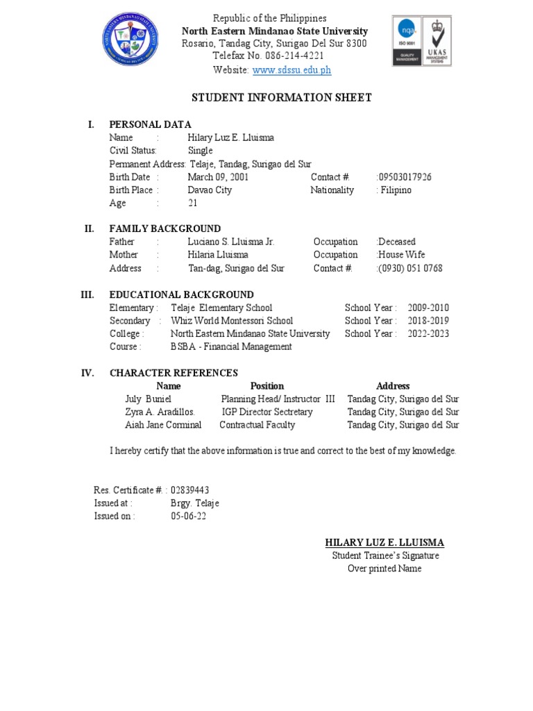 Documents For Practicum | PDF | Career & Growth