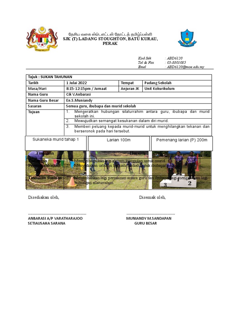 Opr Sukan | PDF