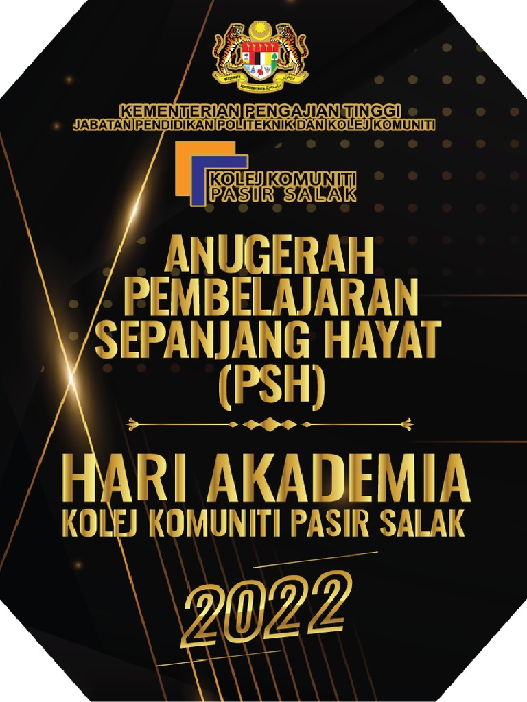 Plak Anugerah PSH Akademia 2022 (2) | PDF