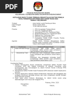 Teks MC Rapat Pleno Pemilu 2024 | PDF