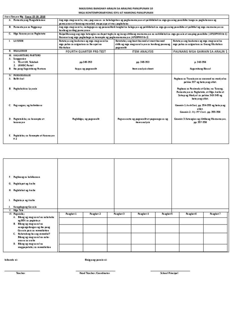 AP 10 Fourth Quarter DLP | PDF