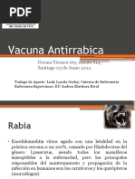 Guía de Profilaxis Antirrábica Humana | PDF | Rabia | Biología