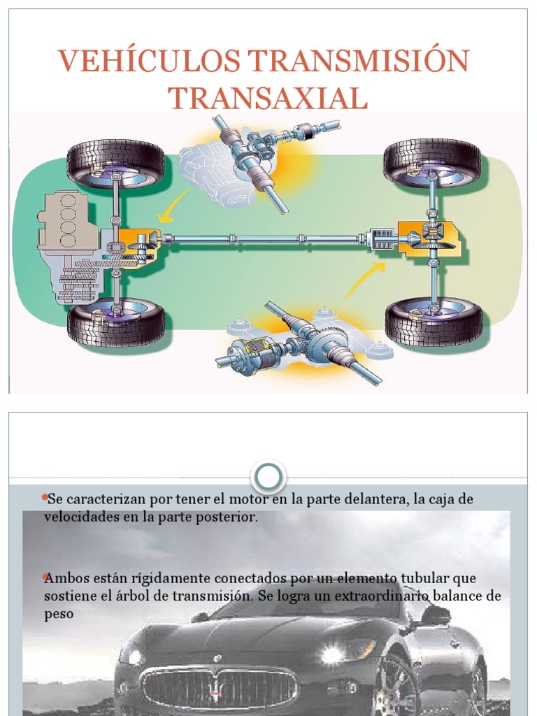 Ventajas y desventajas de la transmisión transaxial | PDF | Tecnología