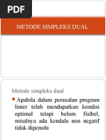 Metode Simplek (Kasus Maksimasi Minimasi) | PDF | Metode & Bahan Ajar