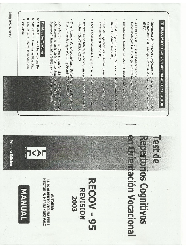Recov. Manual Completo | PDF