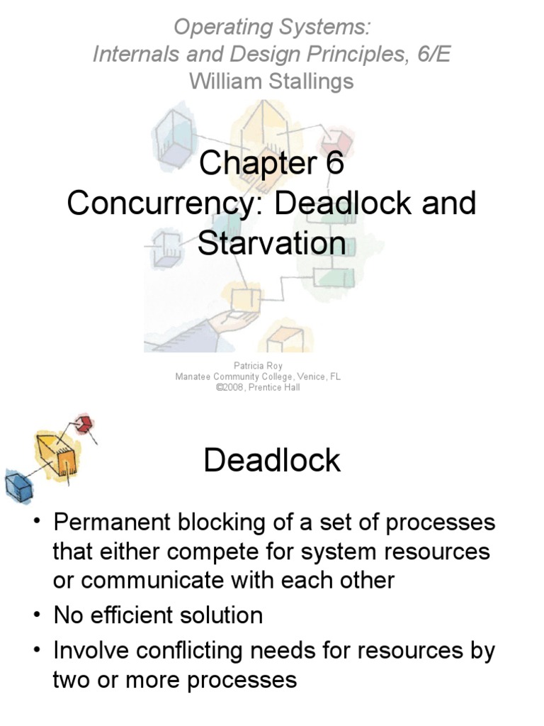 06 Deadlocks Pdf Process Computing Distributed Computing 2538