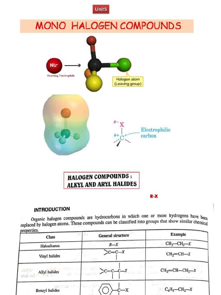 Alkyl Halide | PDF