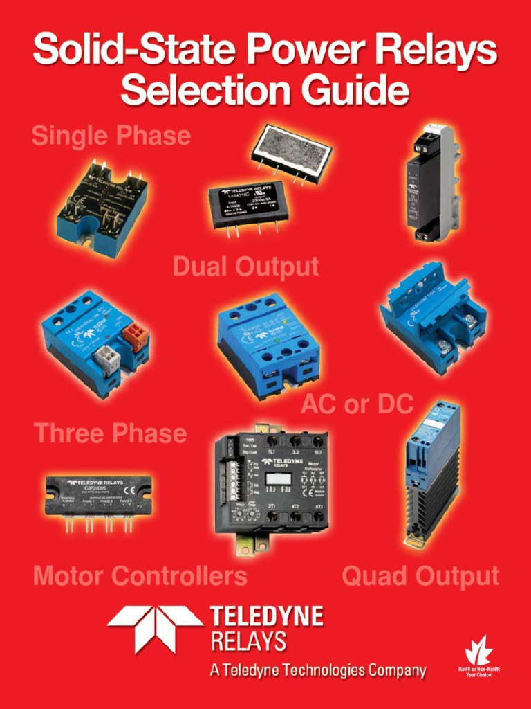 PowerRelays Selection Guide | PDF | Relay | Alternating Current