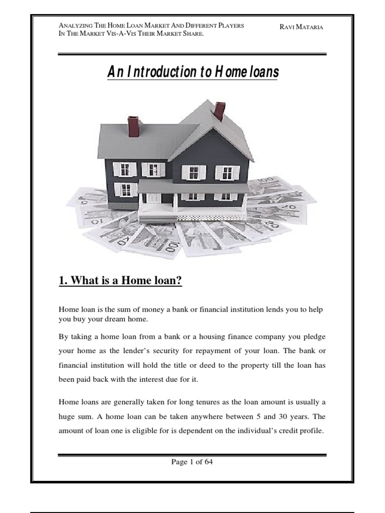Home Loan Project Final (Arun) | PDF | Mortgage Loan | Credit History