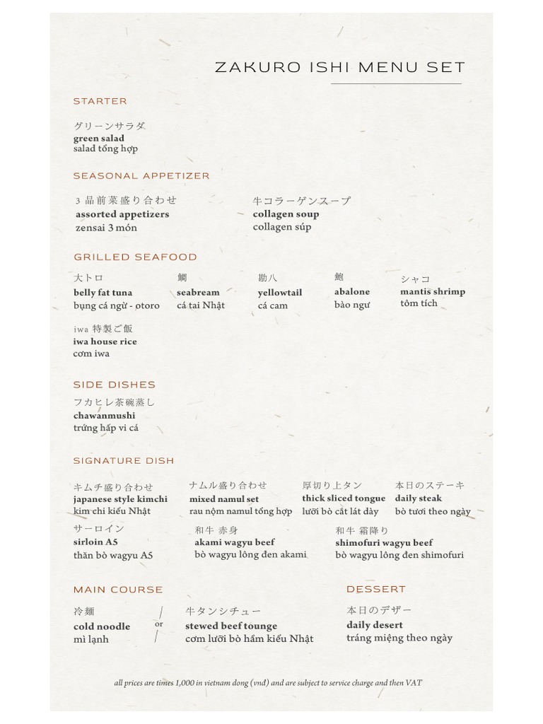 Iwa Yakiniku Menu Sets 20230331085141 f7n5l | PDF