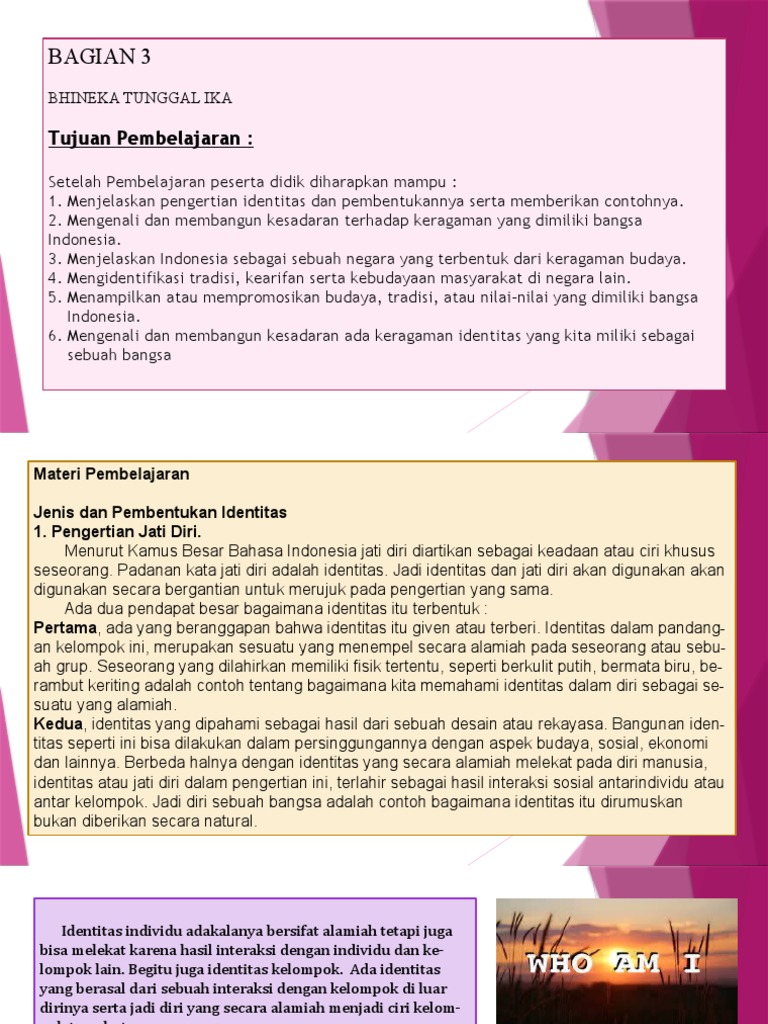 MATERI PP - X Bhineka Tunggal Ika | PDF