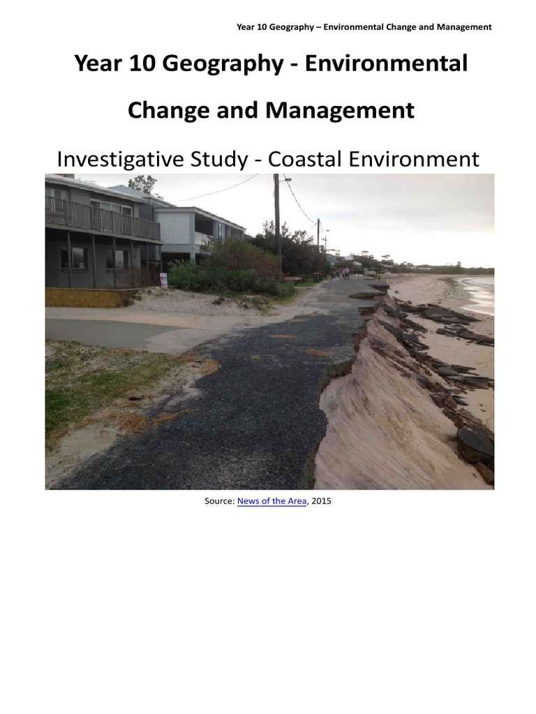 Coastal Environments Booklet - Part 1 Docs | PDF | Coast | Earth Sciences