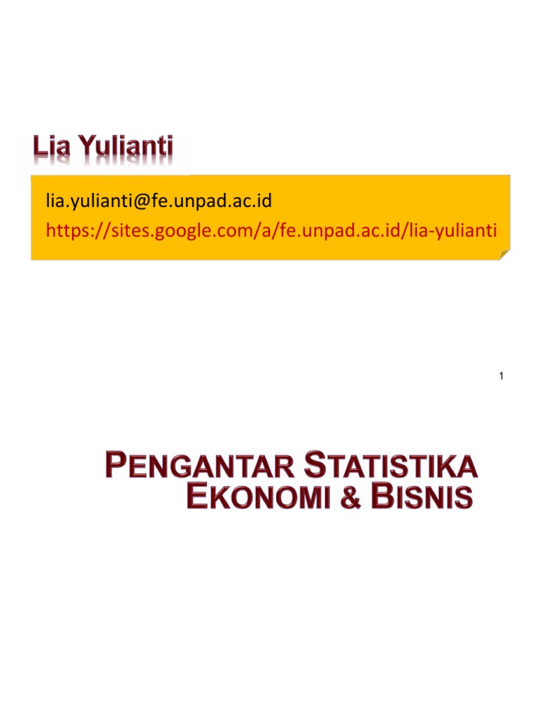 Pengertian Dasar Statistika | PDF Pengertian Dasar Statistika | PDF