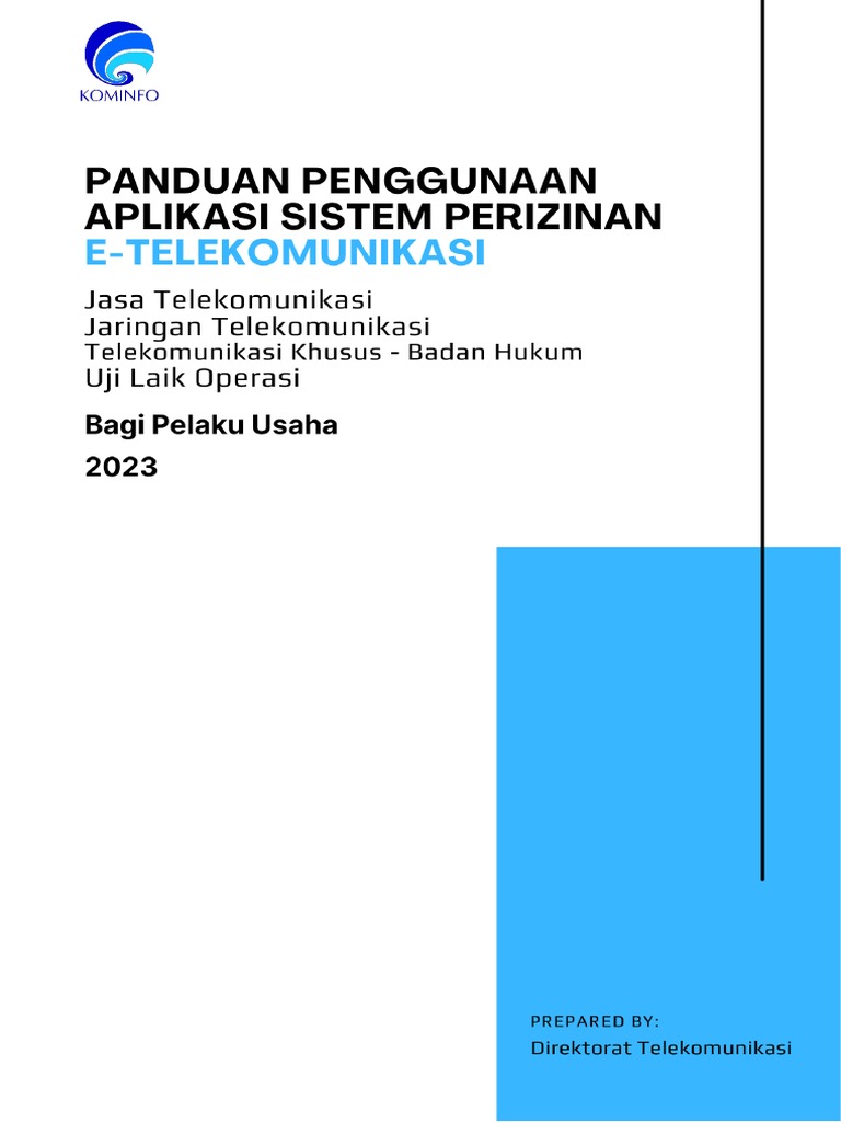 Guideline Etelekomunikasi | PDF | Pengelolaan Keuangan & Uang | Komputer