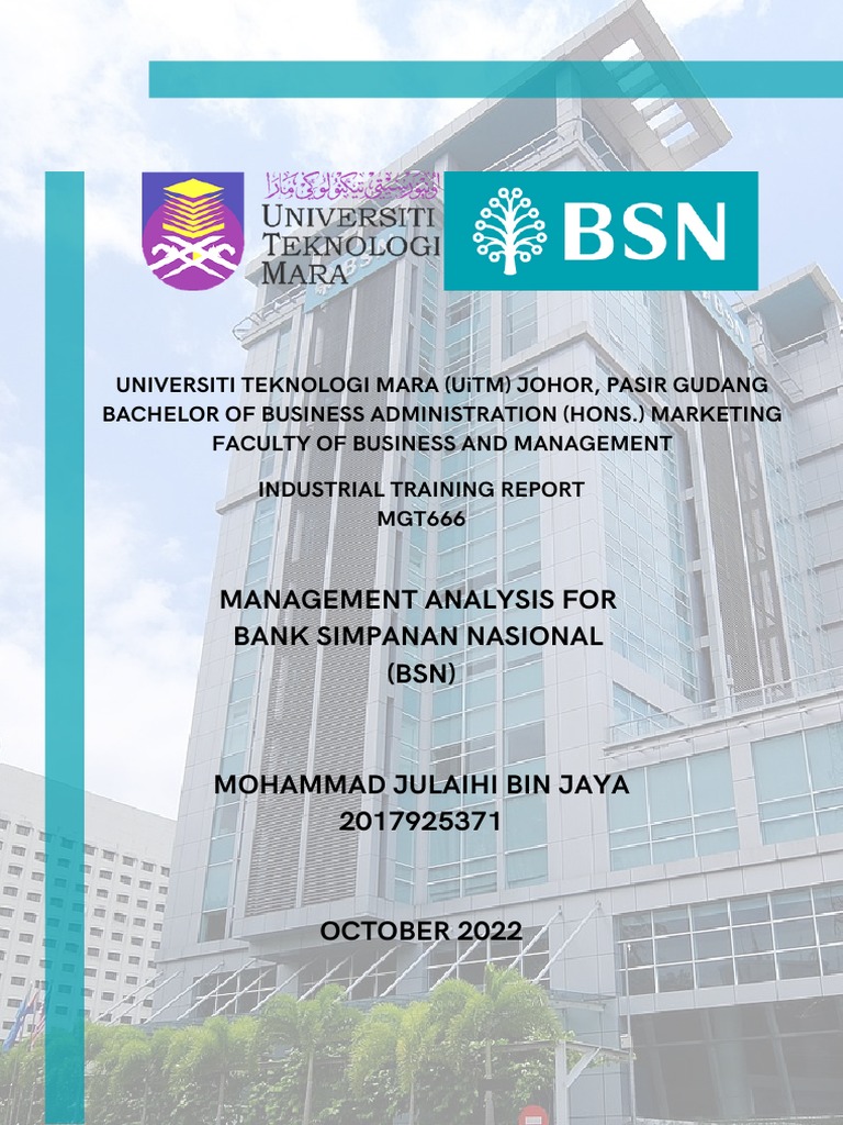 Industrial Training Report-MOHD JULAIHI BIN JAYA | PDF | Cost Of Living ... Industrial Training Report-MOHD JULAIHI BIN JAYA | PDF | Cost Of Living ...