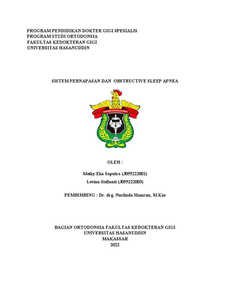 Obstructive Sleep Apnea (OSA) | PDF