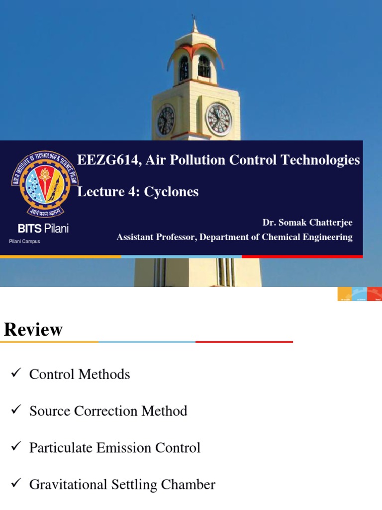 Cyclone Separators in Air Pollution Control | PDF | Acceleration | Force
