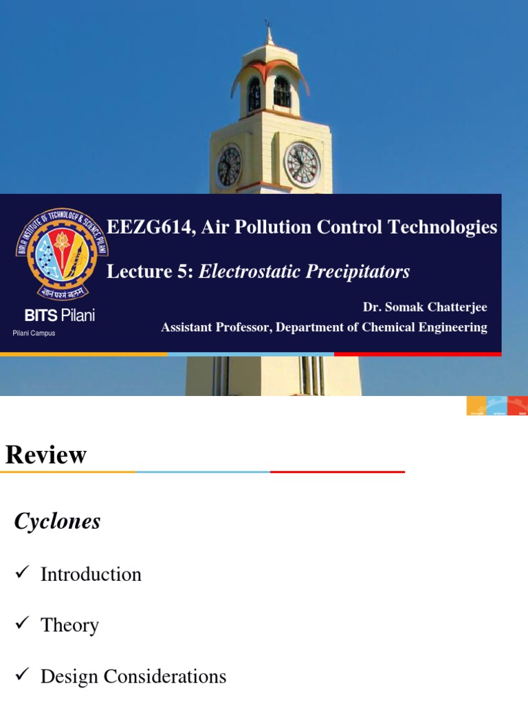 Air Pollution Control Tech | PDF | Electrical Resistivity And ...
