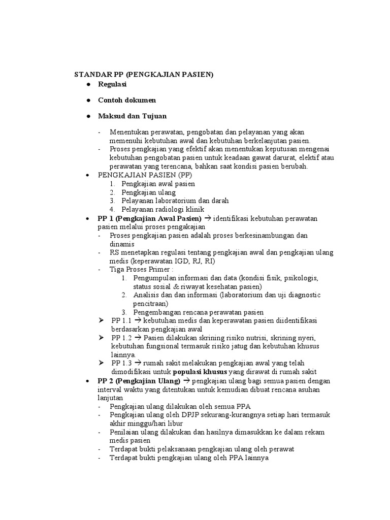 Rangkuman Standar PP | PDF | Sains & Matematika