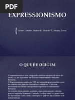 Expressionismo | PDF | Expressionismo | Movimentos artísticos