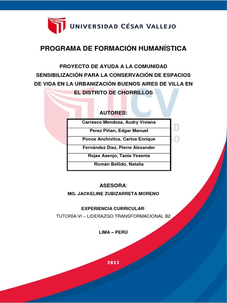 Proyecto de Ayuda A La Comunidad Pac - Grupo 1 | PDF | Entorno natural | Residuos