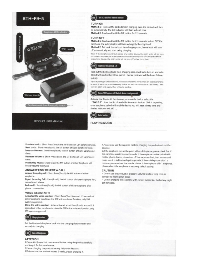 Manual Audifonos | PDF