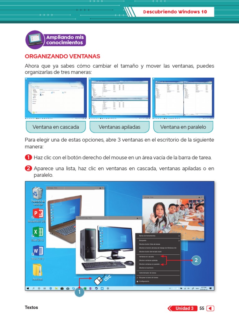Computación 2 GRADO PRIMARIA Alumno-55 | PDF | Desarrollo de software | Microsoft Windows