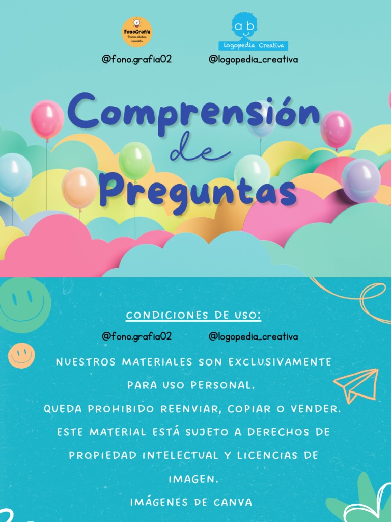 Comprensión de Preguntas | PDF