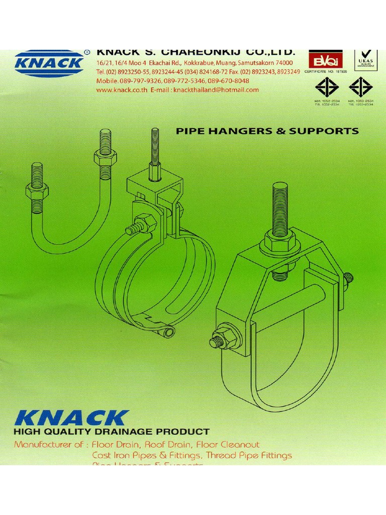 Knack Pipe Hangers | PDF