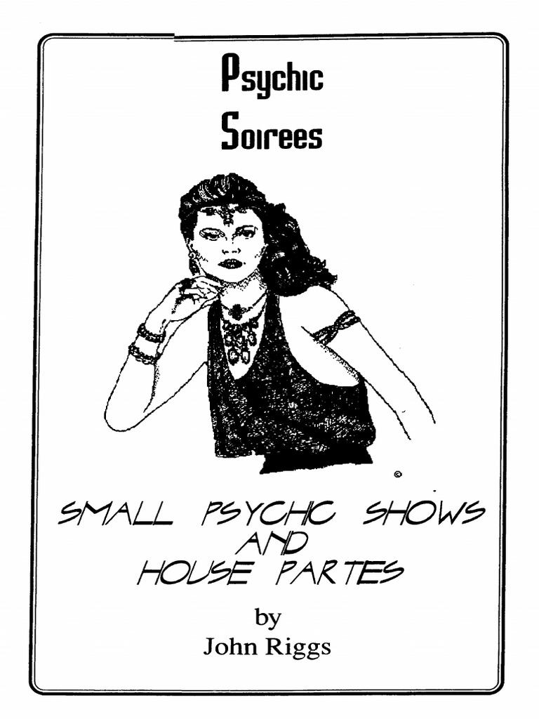 John Riggs - Psychic Soirees | PDF
