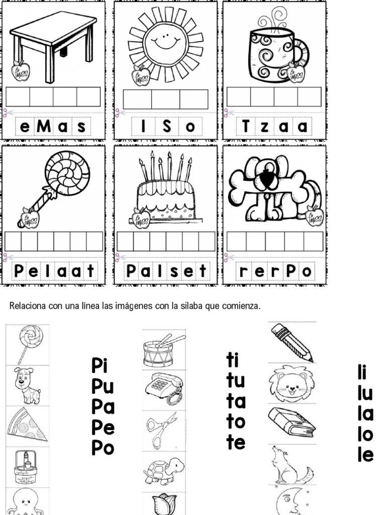 Examen Silabas | PDF