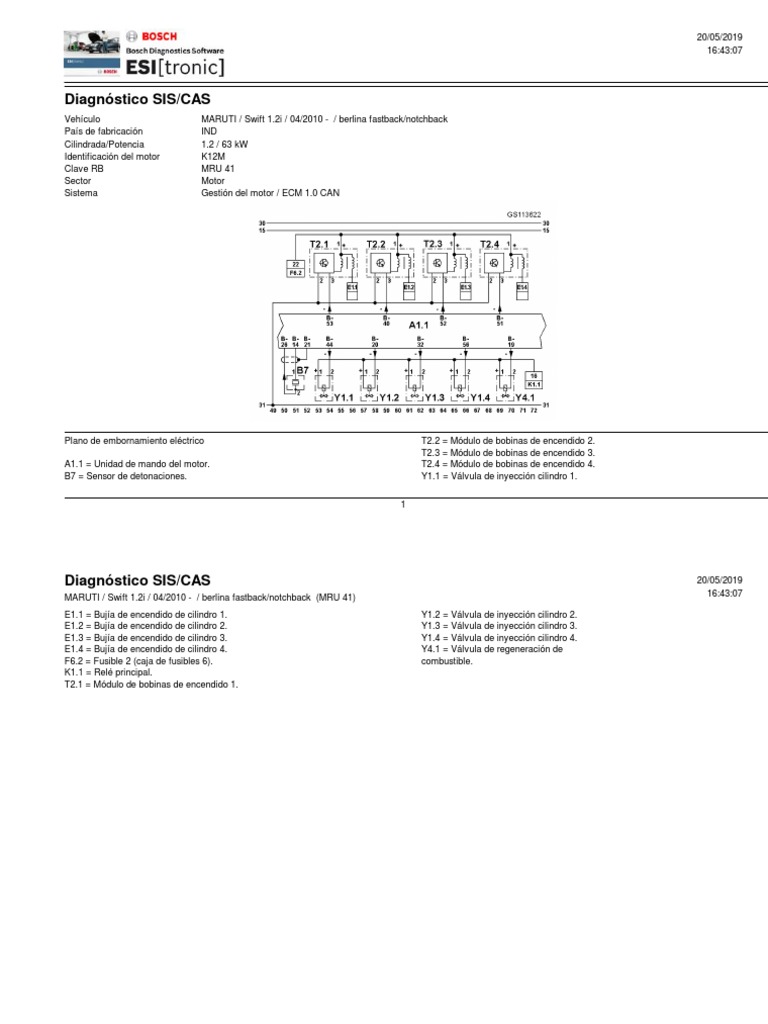 Esquema Motor K12M Parte 3-6757269-12957998 | PDF