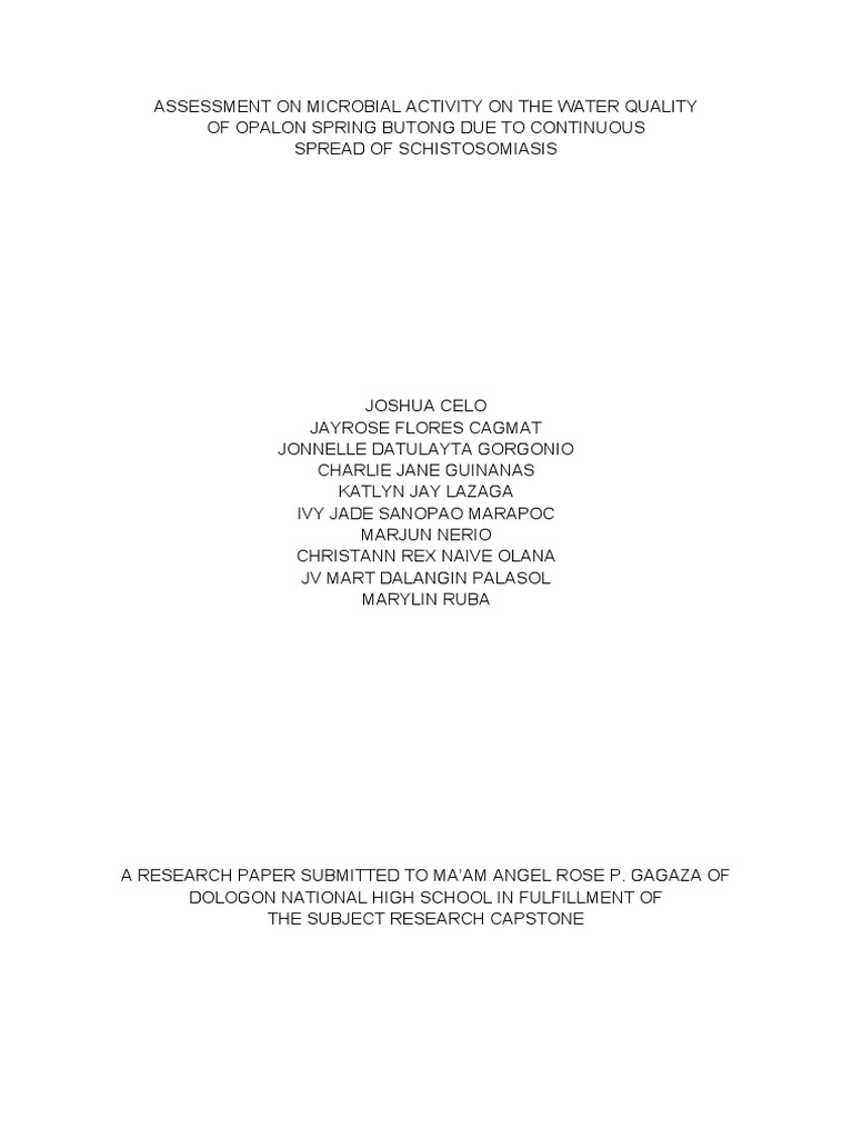 Chapter 1 Capstone | PDF | Medicine | Diseases And Disorders