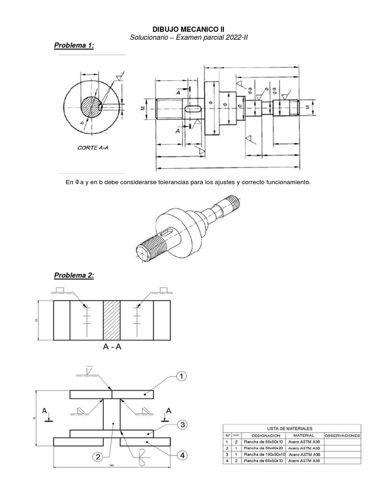 Solucionario Parcial MC512-2022-II | PDF