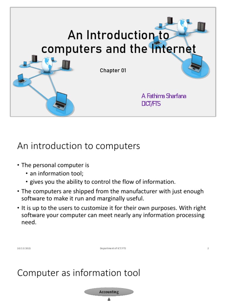 01.an Introduction To Computers and The Internet | PDF | Local Area ...