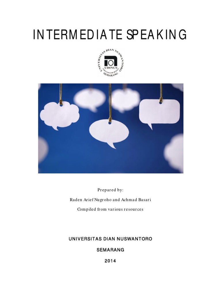 Intermediate Speaking Book | PDF | Vocabulary | Communication