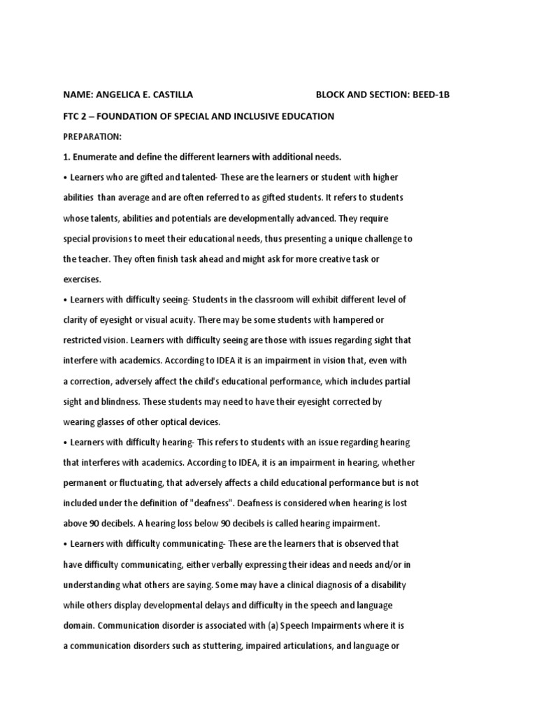 Document 2 | PDF | Learning Disability | Learning