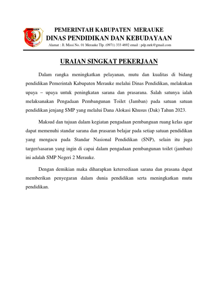 Uraian Singkat | PDF