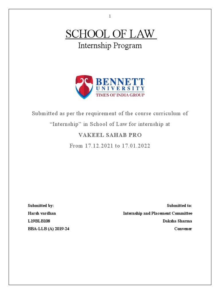 L19BLB108 - Harsh Vardhan | PDF | Bail | Prostitution